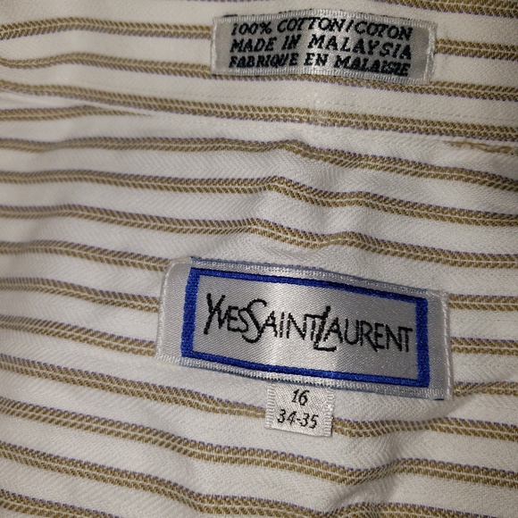 Yves Saint Laurent | Shirts | Mens Ysl Button Up | Poshmark